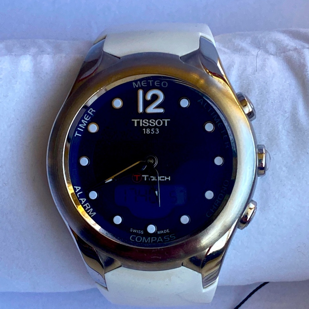 Tissot T-Touch Lady Solar - Altimeter, Weather, Alarm… - Gem